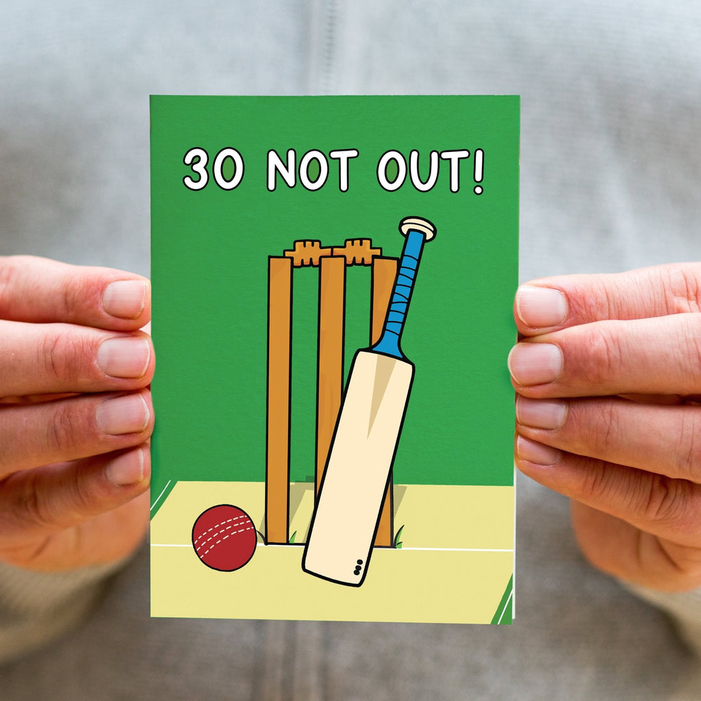 Funny Cricket 30th Birthday Card – Of Life & Lemons®