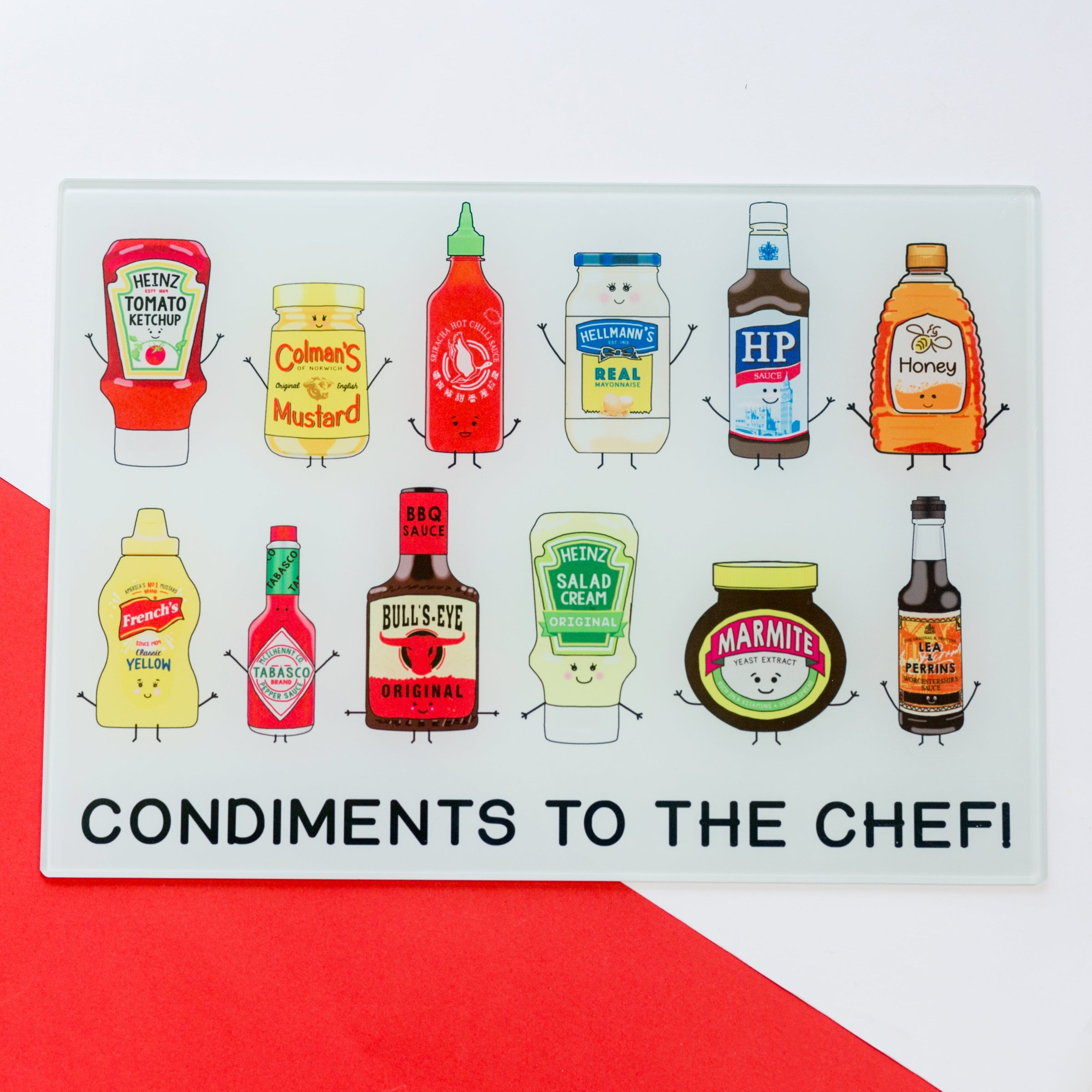 Funny Condiments Chopping Board – Of Life & Lemons®