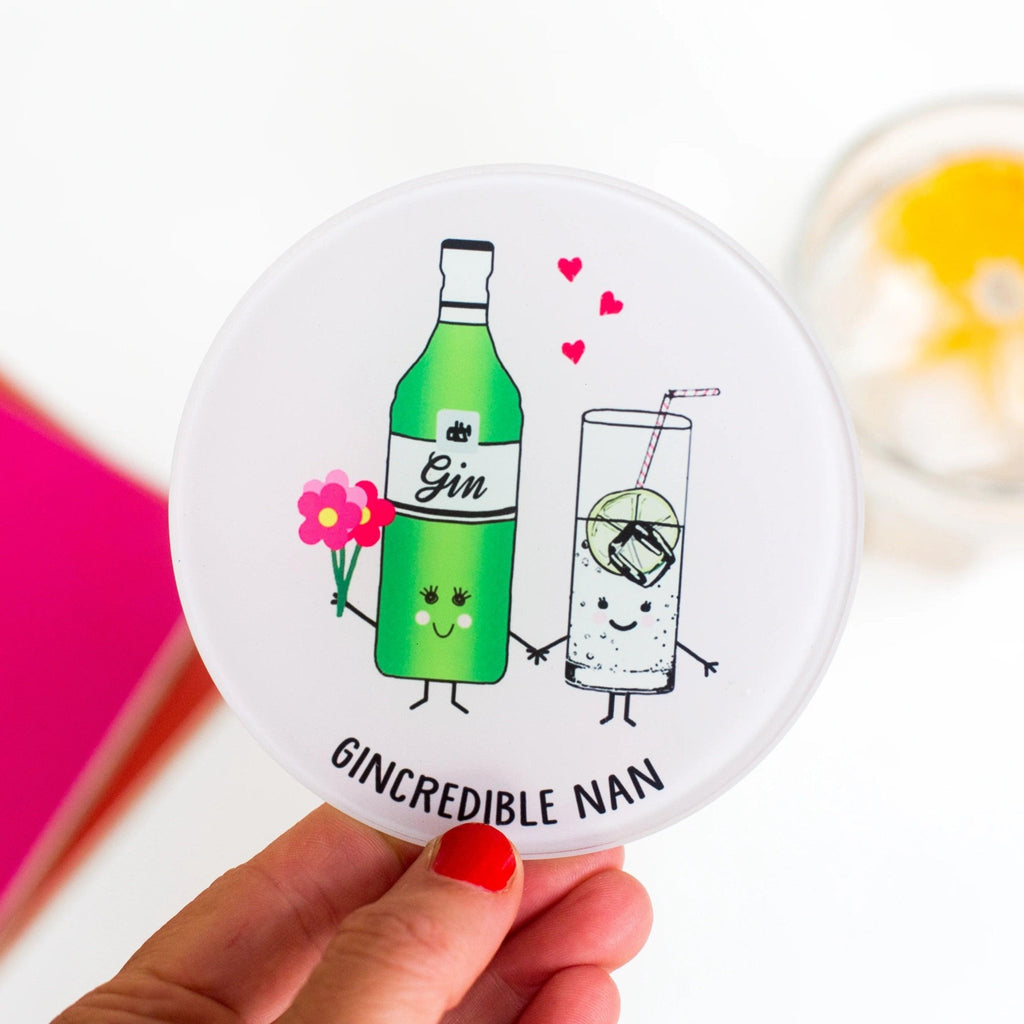 'GINcredible Nan' Coaster – Of Life & Lemons®