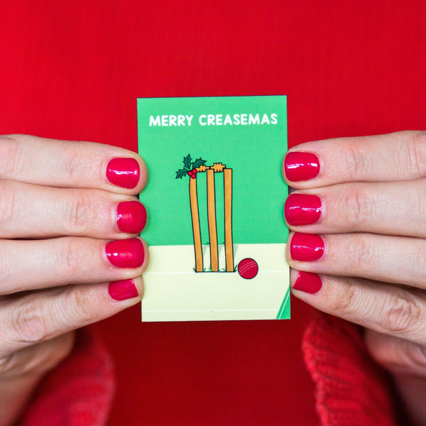 Cricket Themed Christmas Fridge Magnet – Of Life & Lemons®