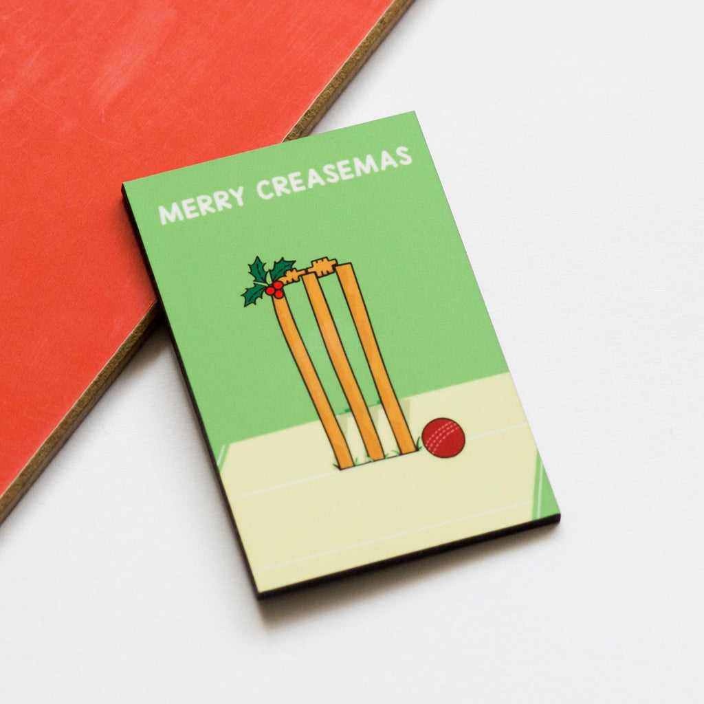 Cricket Themed Christmas Fridge Magnet – Of Life & Lemons®