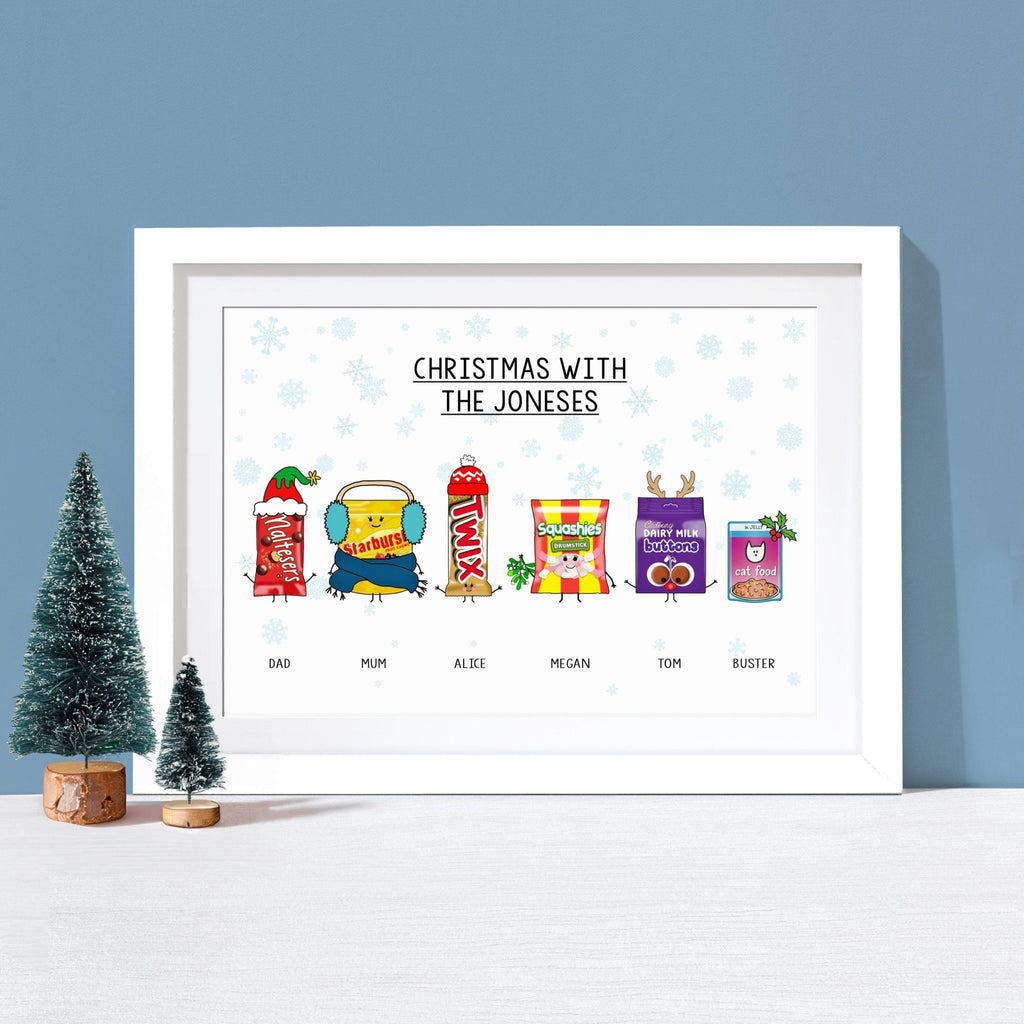 Personalised Christmas Sweets Print – Of Life & Lemons®