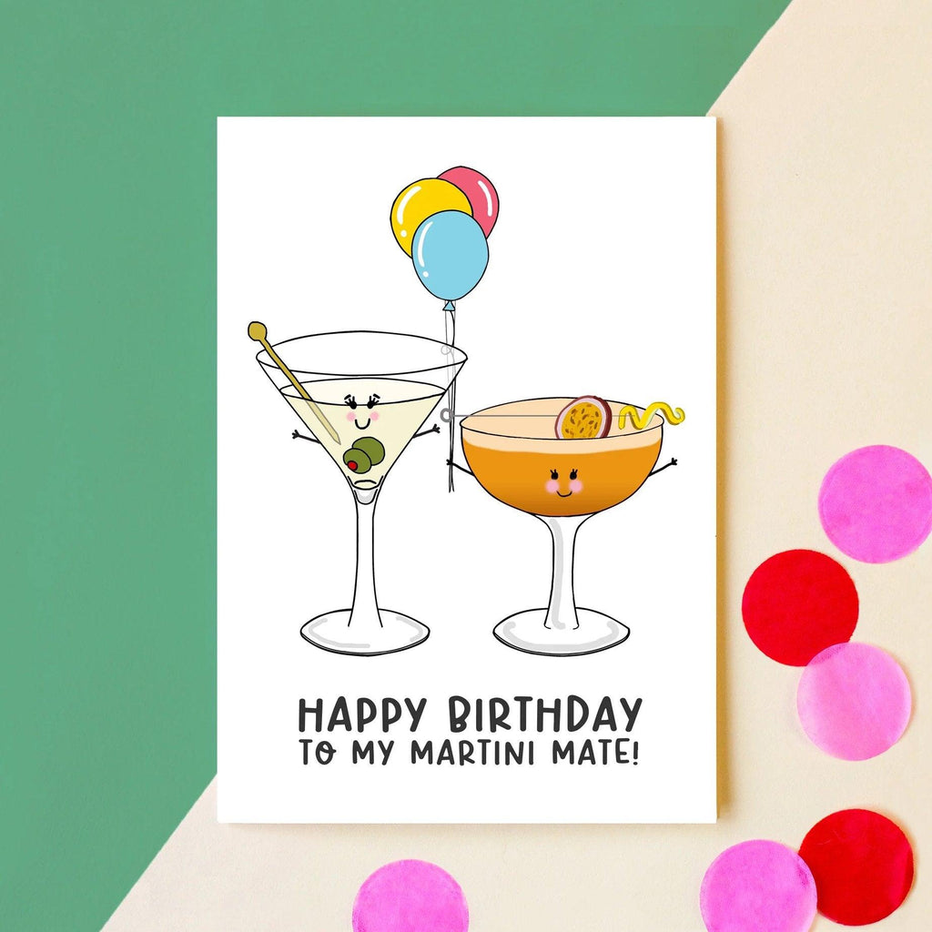 Birthday Martini Memes Tini Bit Older Birthday Card | Paper Source
