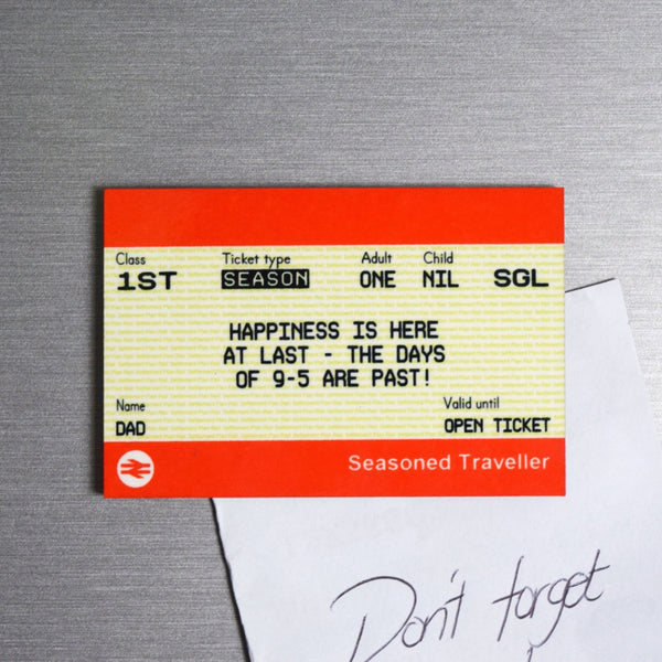 Personalised Retirement Fridge Magnet – Of Life & Lemons®