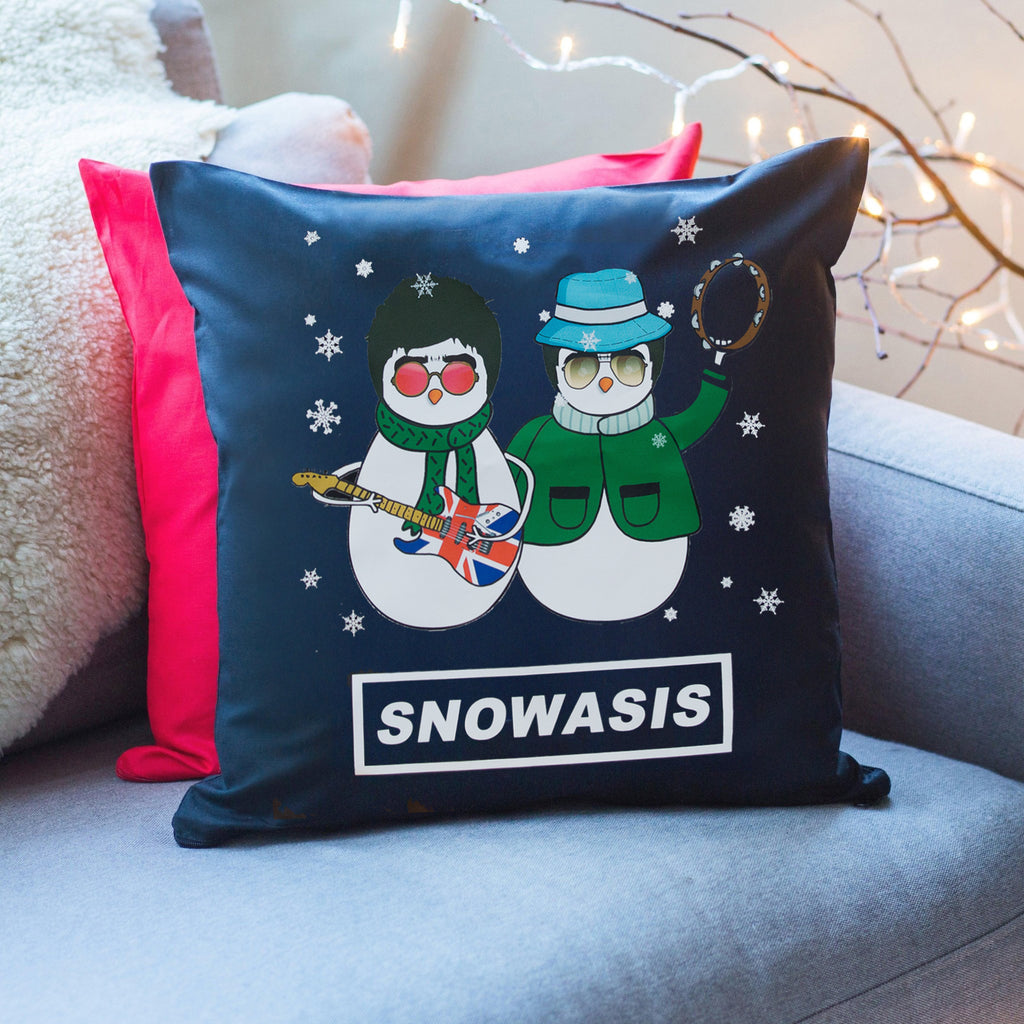 Snowasis Christmas Cushion | Oasis Fan Festive Home Decor – Of Life ...