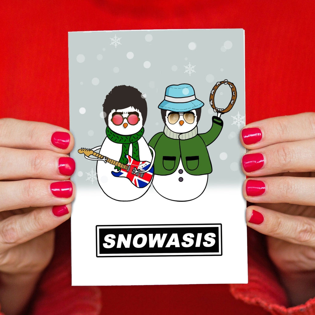 'Snowasis' Funny Oasis Christmas Card – Of Life & Lemons®