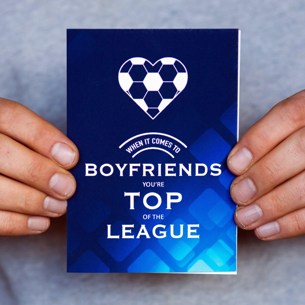 Football Card for Boyfriend – Of Life & Lemons®