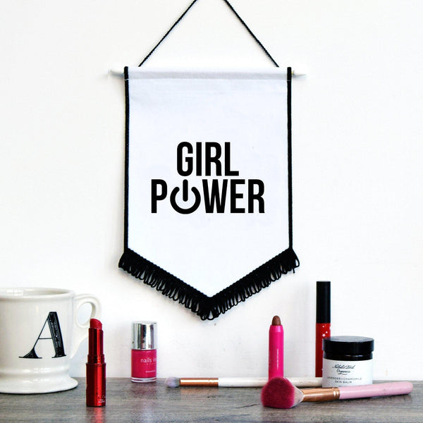 Girl Power Wall Flag – Of Life & Lemons®