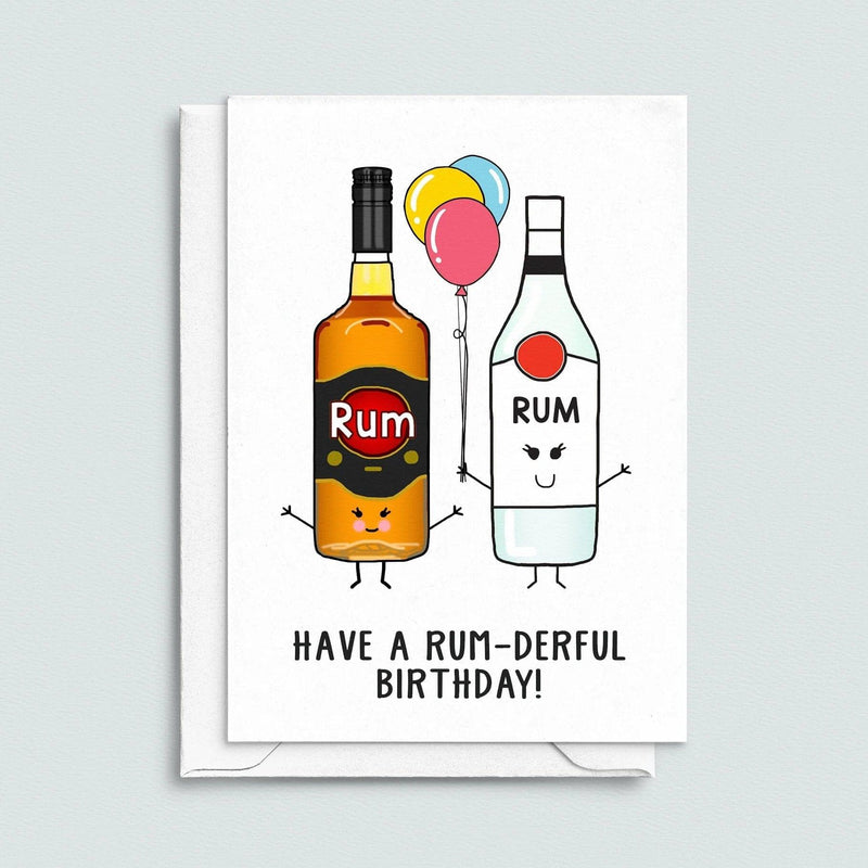 Funny Rum Birthday Card – Of Life & Lemons®