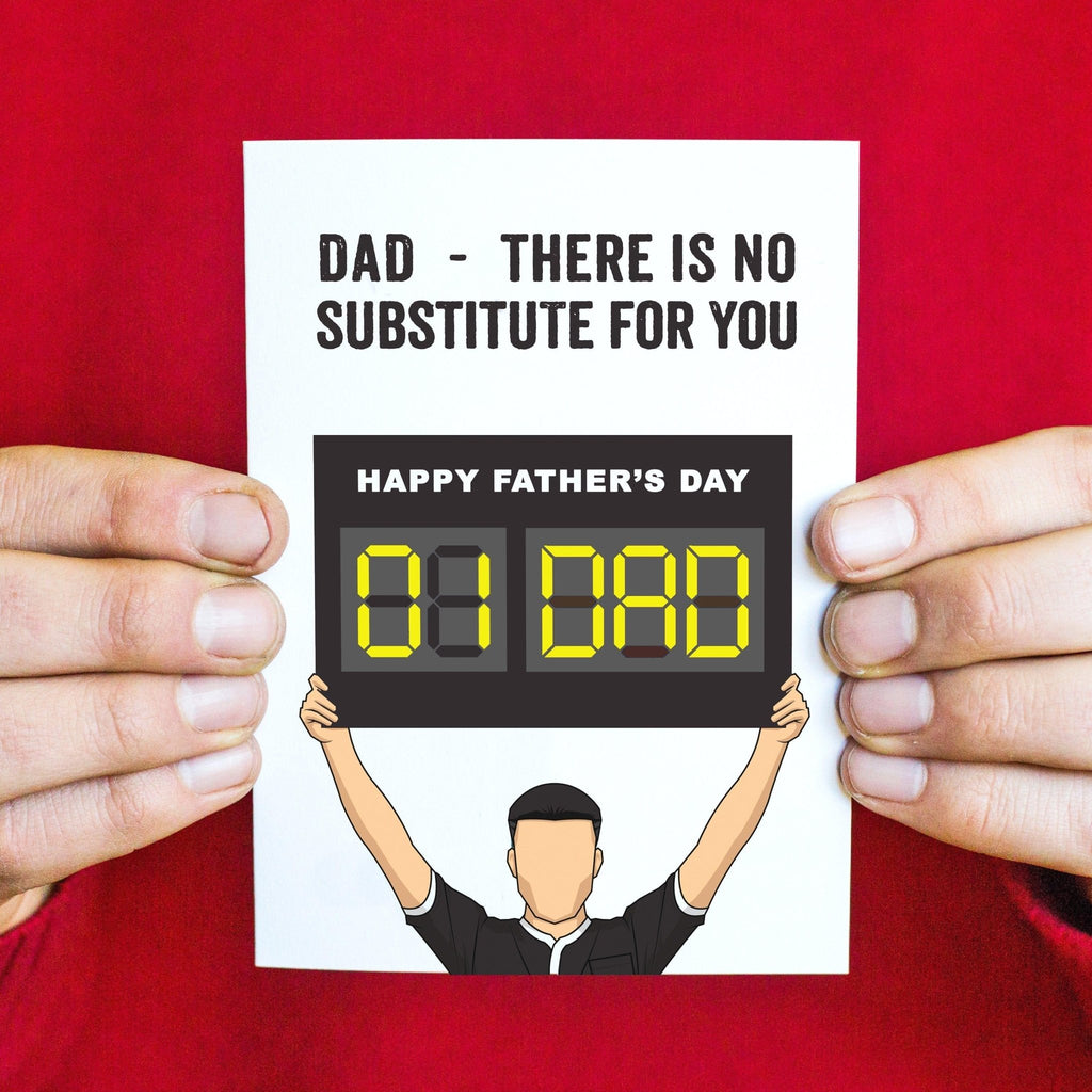 'No Substitute' Father's Day Card – Of Life & Lemons®